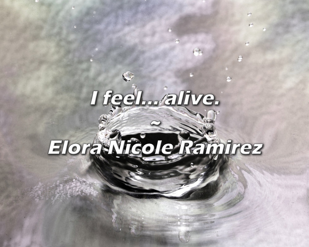 Ivy Bronx Elora Nicole Ramirez Quote: I feel... alive. | Wayfair