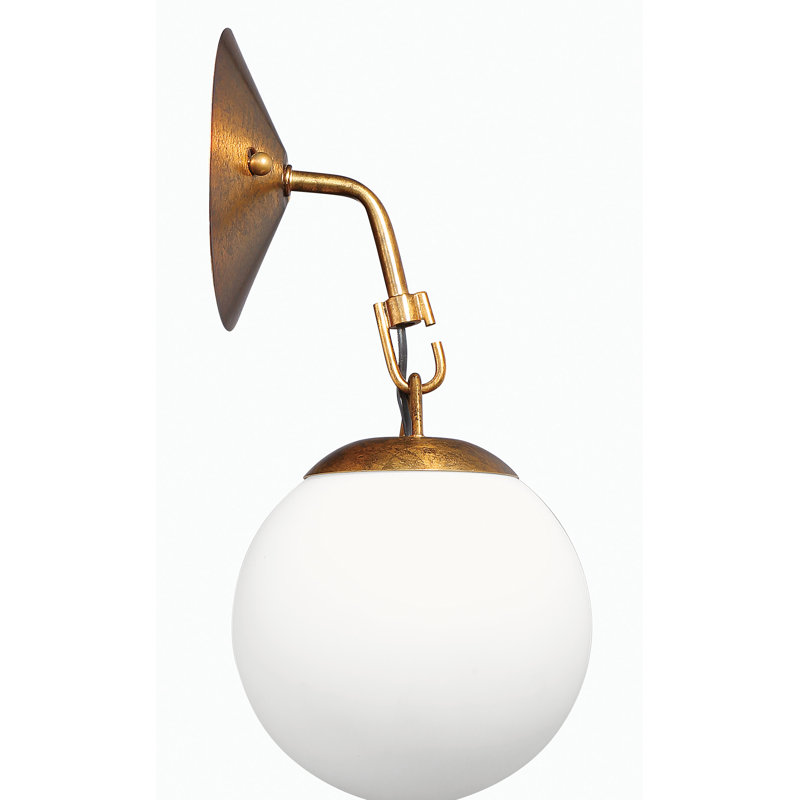 George Oliver Ison Armed Sconce & Reviews | Wayfair
