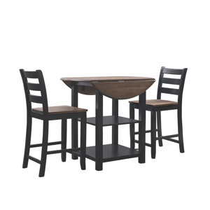 Laurel Foundry Modern Farmhouse Northwick 3 - Piece Extendable Dining ...