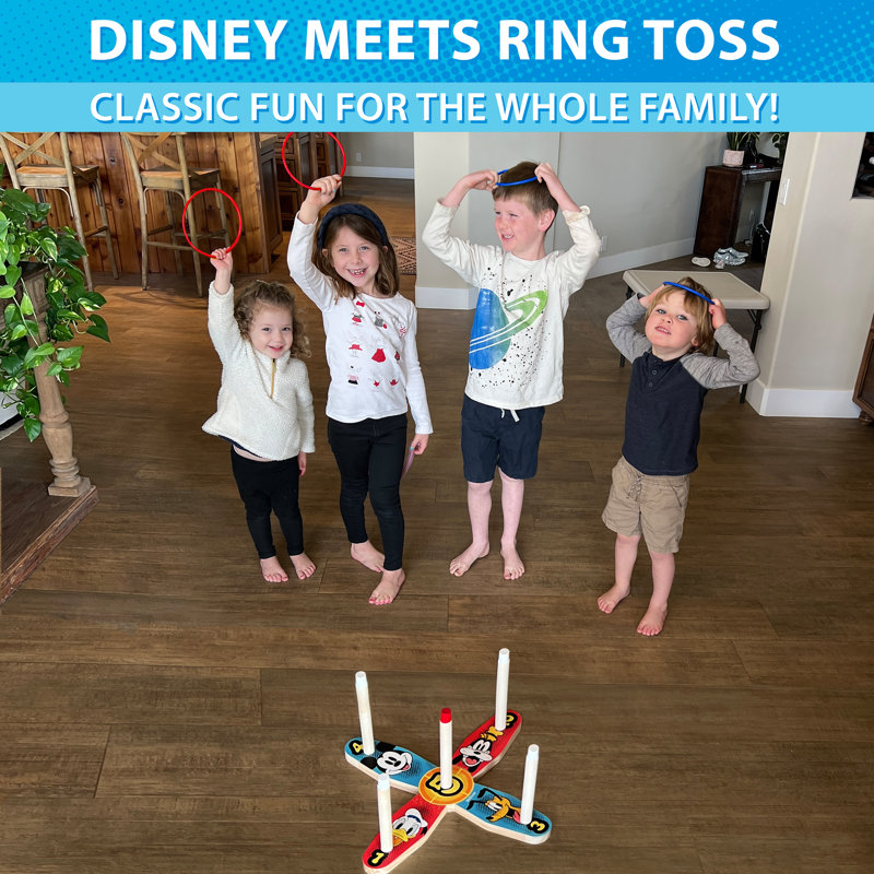 GoSports Disney Mickey and Friends Ring Toss Game for Kids | Wayfair