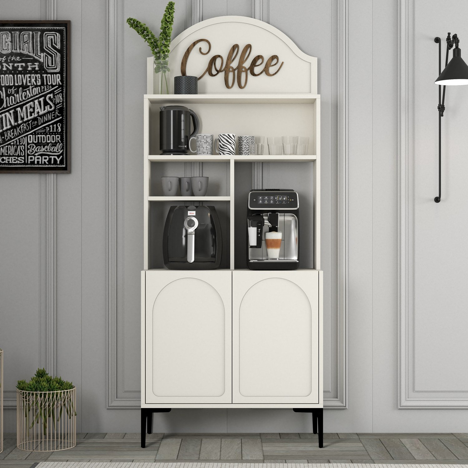 Lark Manor Coffee Bar Cabinet - Wayfair Canada