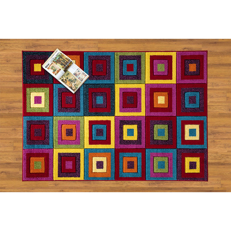 Milano Rugs Multi Colour Area Rug & Reviews | Wayfair.co.uk