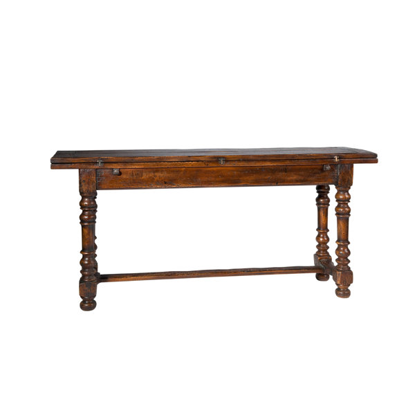 Michel Ferrand Extendable Solid Wood Base Dining Table - Wayfair Canada