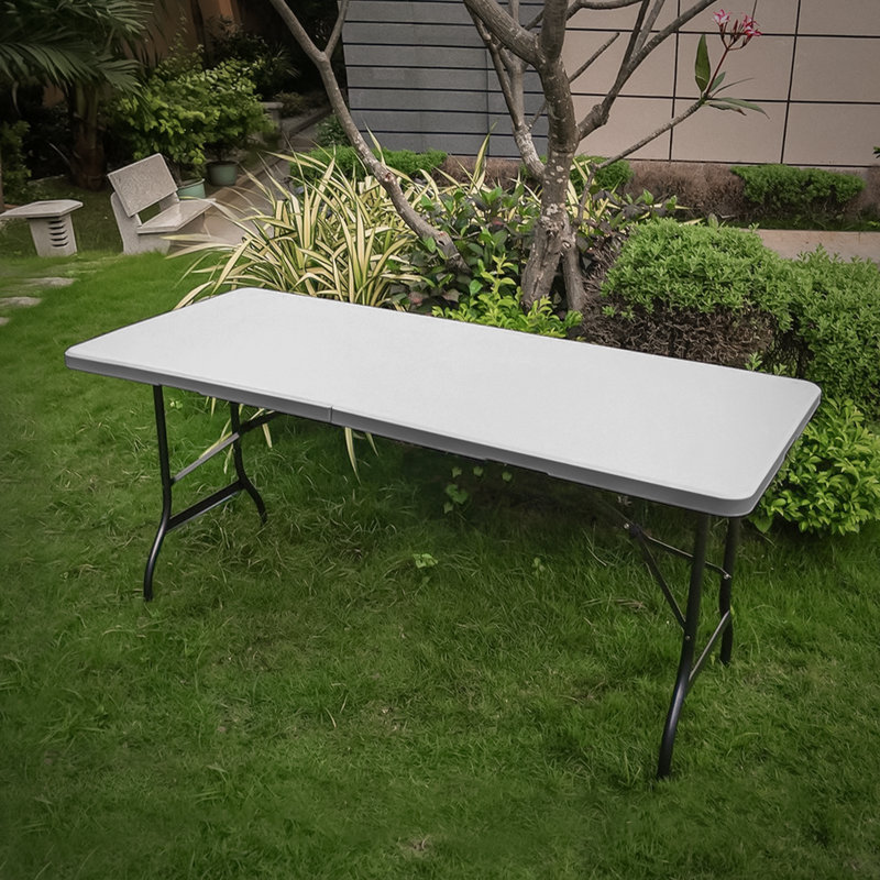 Bring Home Furniture Plastic Folding Card Table, Indoor Outdoor ...