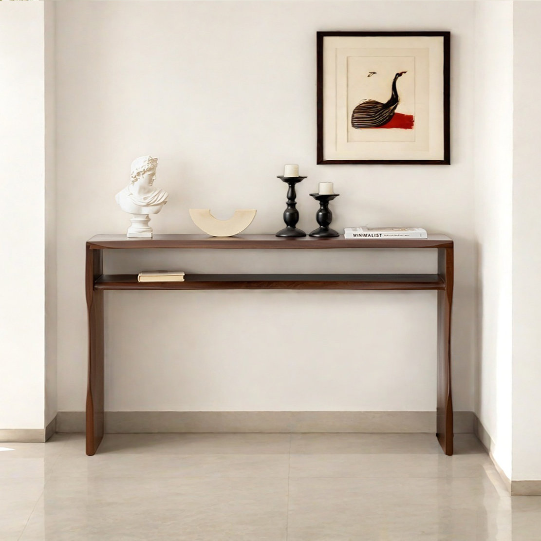 interanest Modern Minimalist Solid Wood Console Table | Wayfair