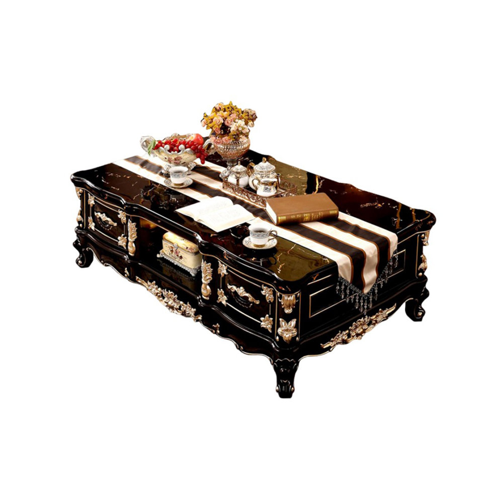 Romero European Style Simple Retro Coffee Table Coffee Table | Wayfair