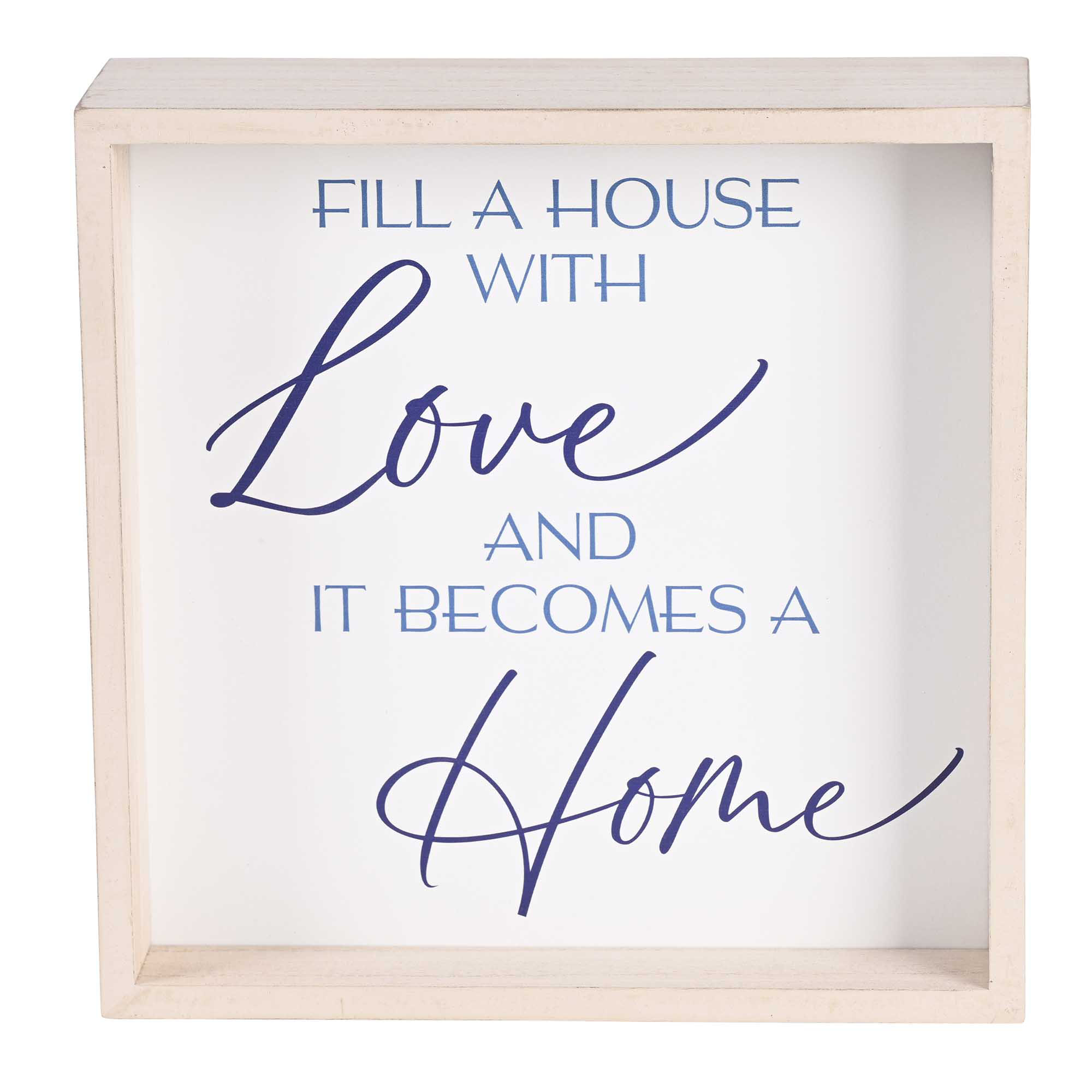 Ophelia & Co. Two-Sided Art Home Is Where The Heart Is | Wayfair