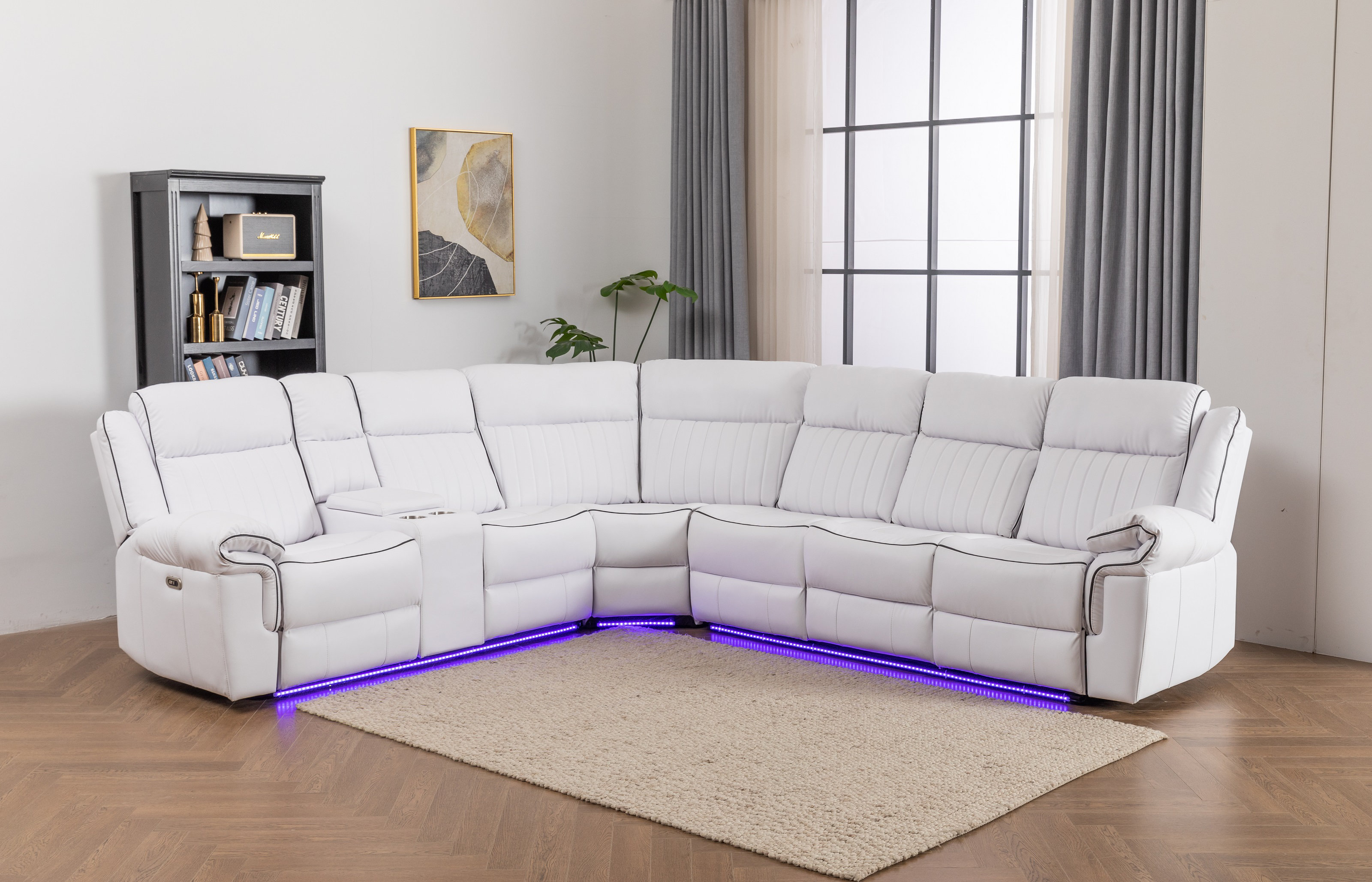 Red Barrel Studio Ronae 3 - Piece Vegan Leather Power Reclining ...