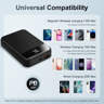 Inbox Zero Portable Magnetic Power Bank 10000mAh, Wireless Portable ...