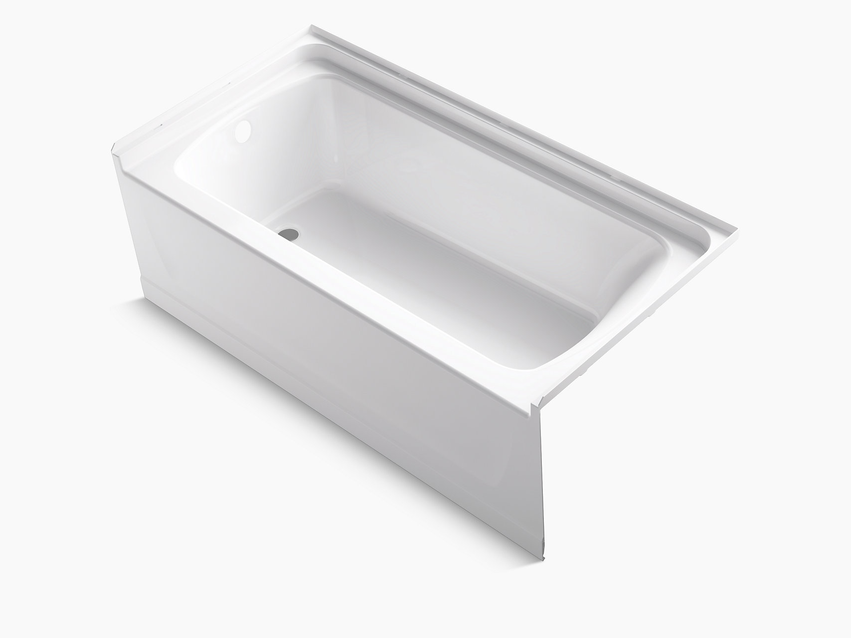 Sterling by Kohler Ensemble™ 60" x 30.25" Above Floor Drain Bathtub ...