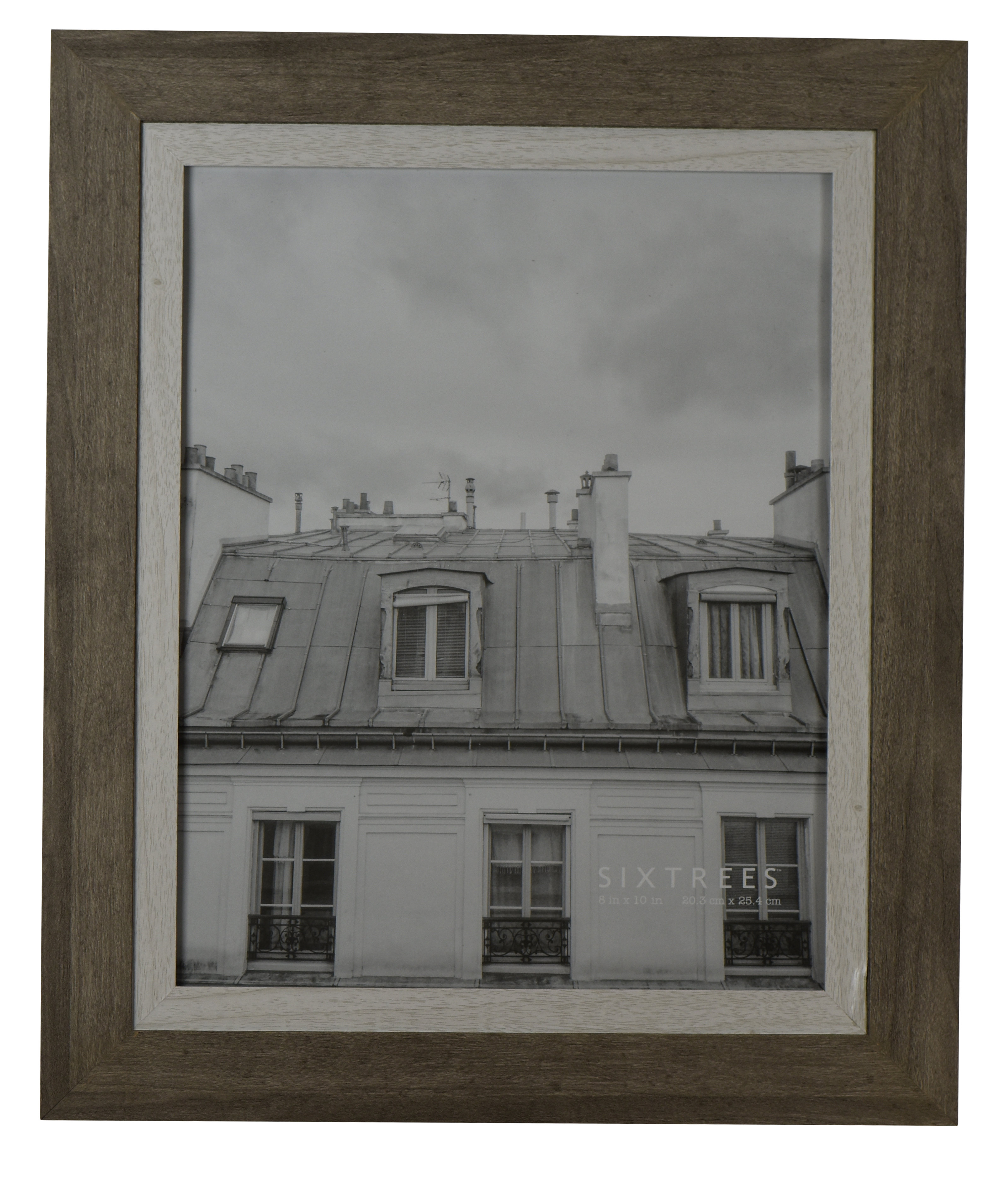 Winston Porter Lesly Two-Tone Wood Picture Frame | Wayfair