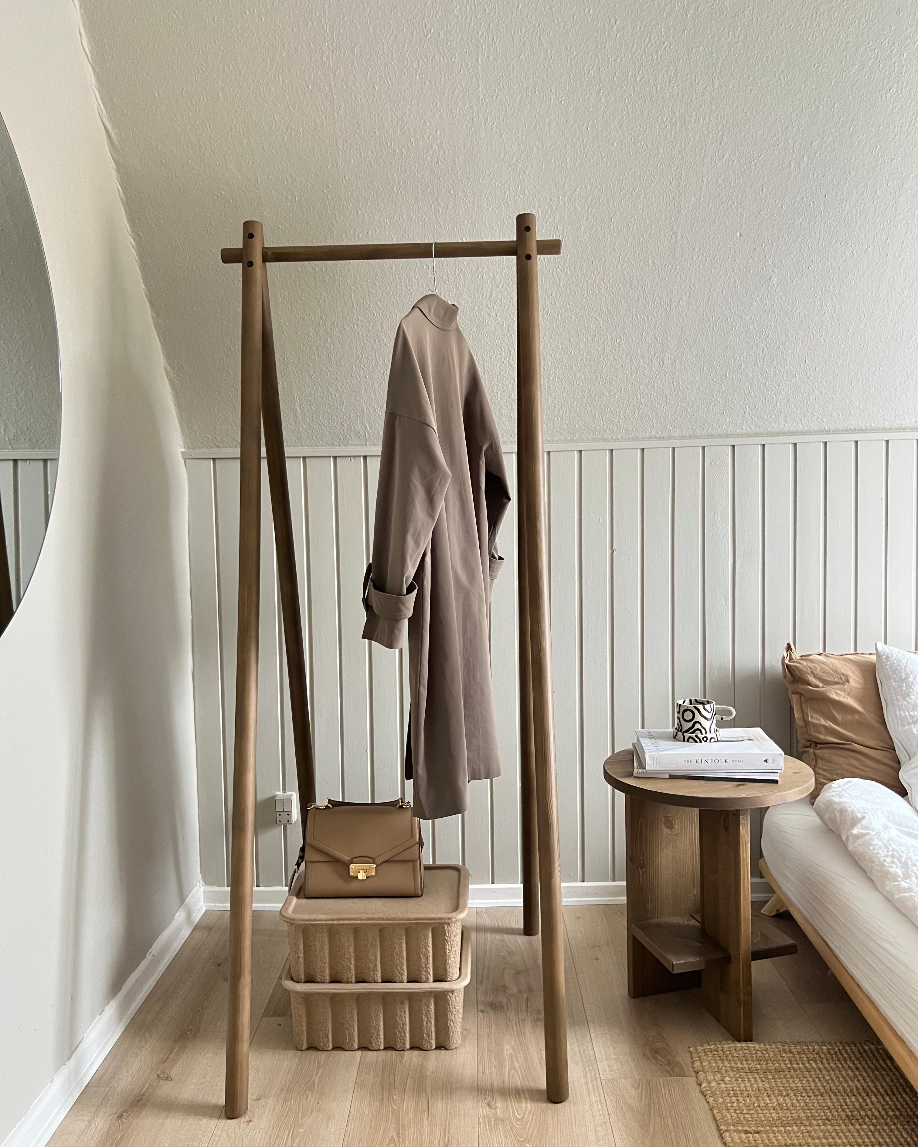 Karup Design Hongi 75cm Wide Clothes Rack. Made in Europe, Scandinavian ...
