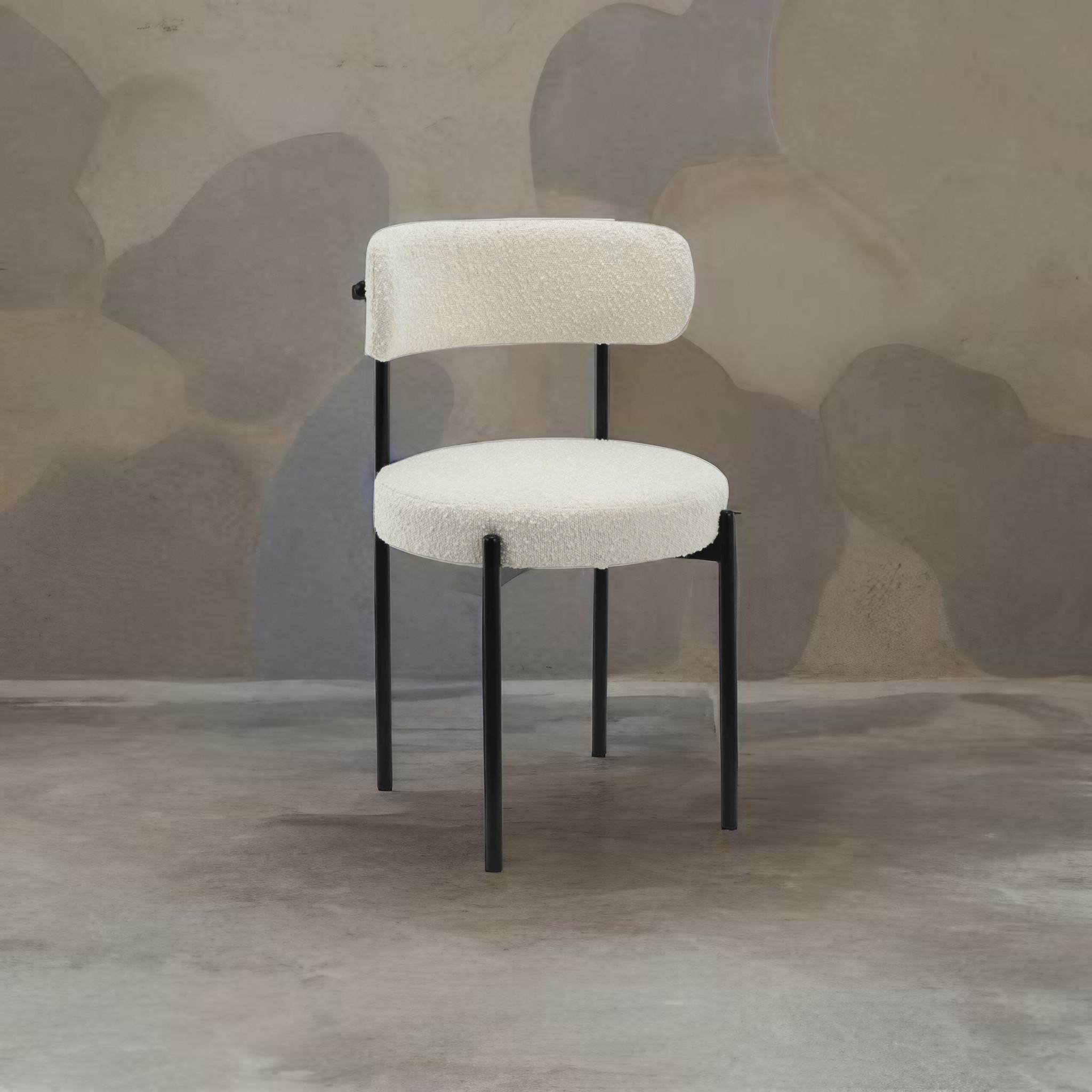 Hokku Designs Giamo Fabric Solid Back Side Chair | Wayfair