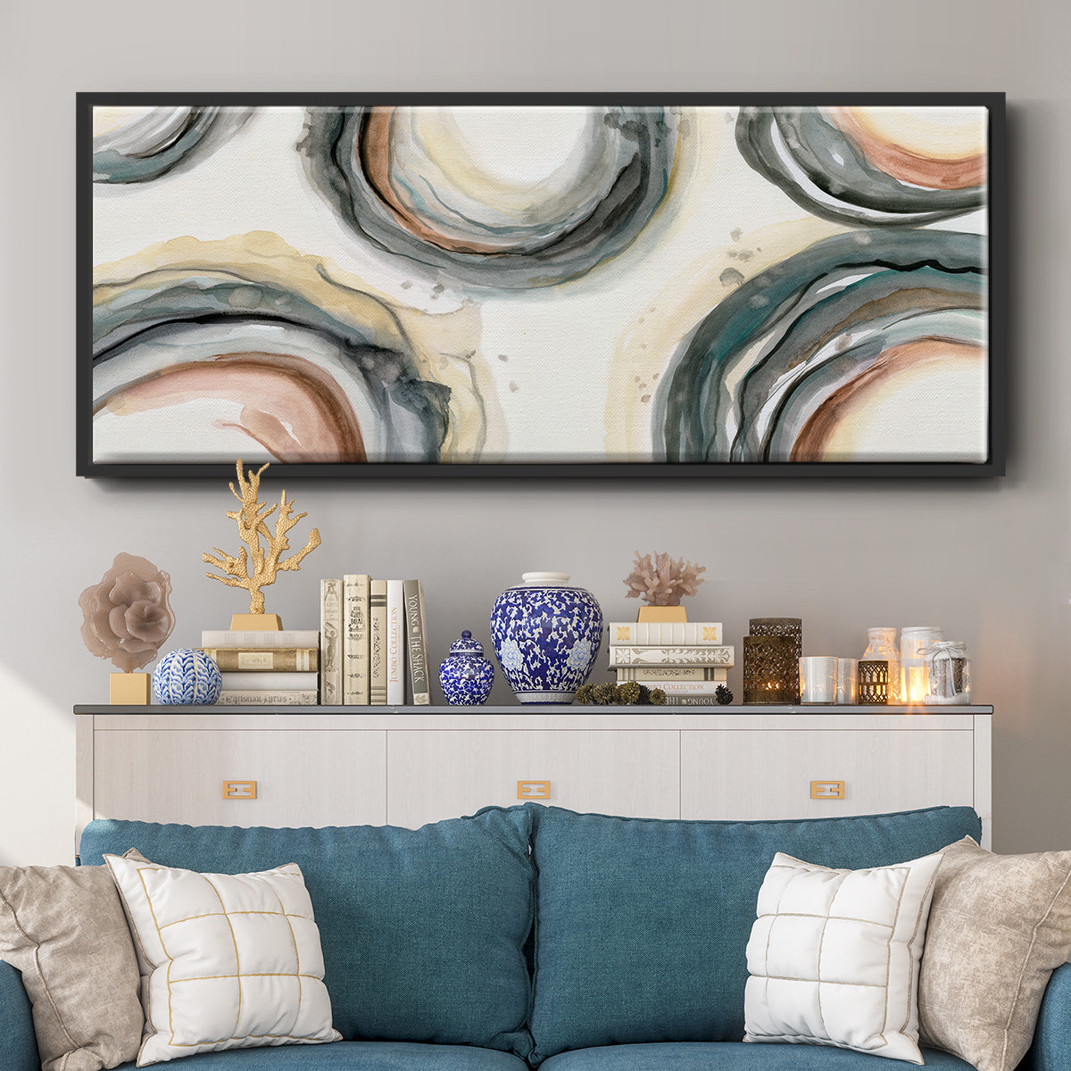 Wexford Home Elasticity- Framed Canvas | Wayfair
