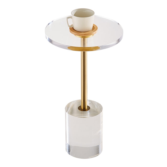 Mercer41 Radee Pedestal End Table & Reviews | Wayfair