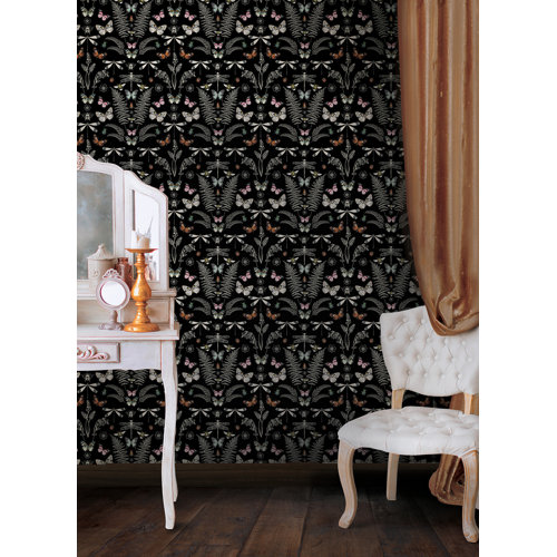 Room Mates Hidden Treasures Peel and Stick Wallpaper | Wayfair