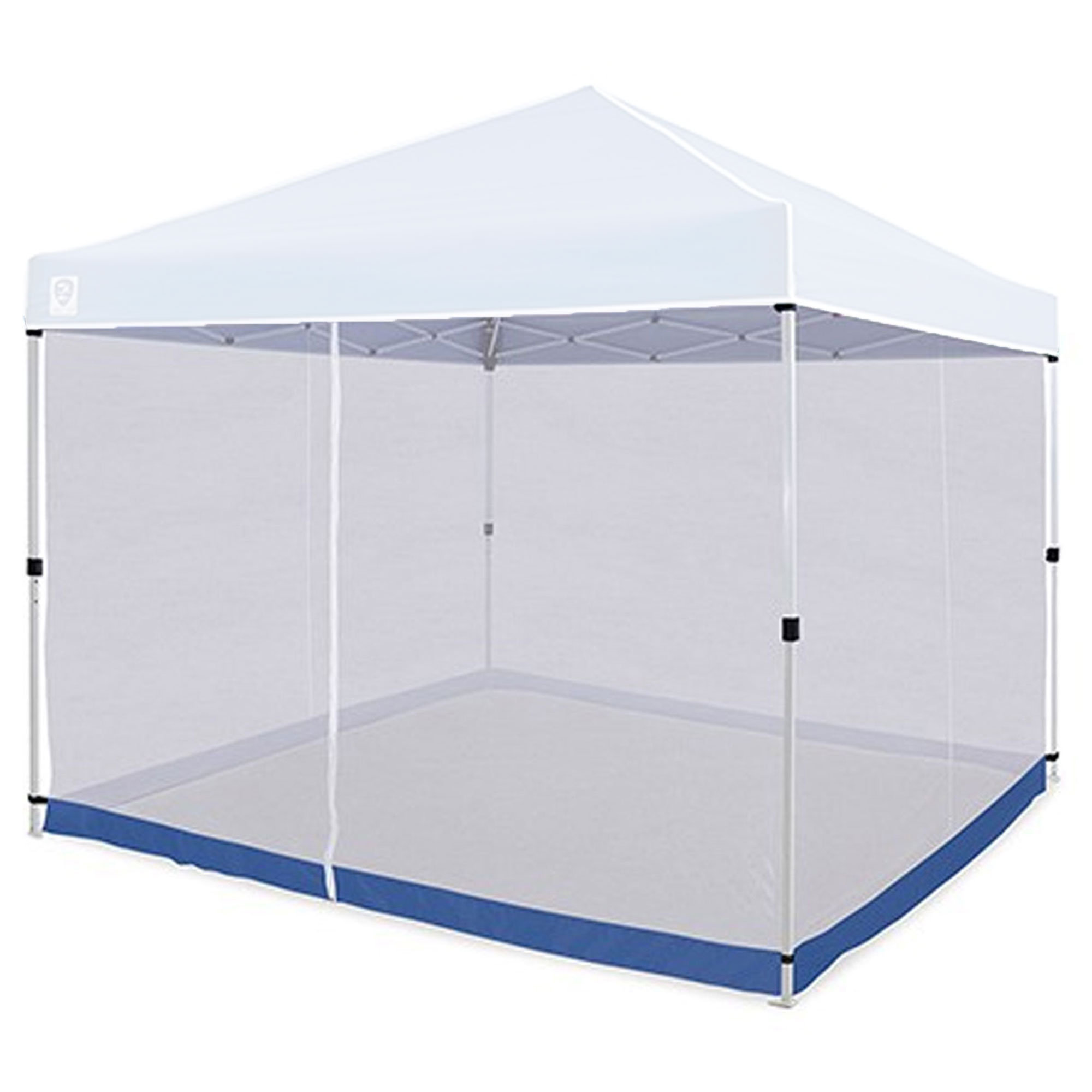 Z-Shade Everest 10 Ft Straight Leg Screen Room Shelter, White ...