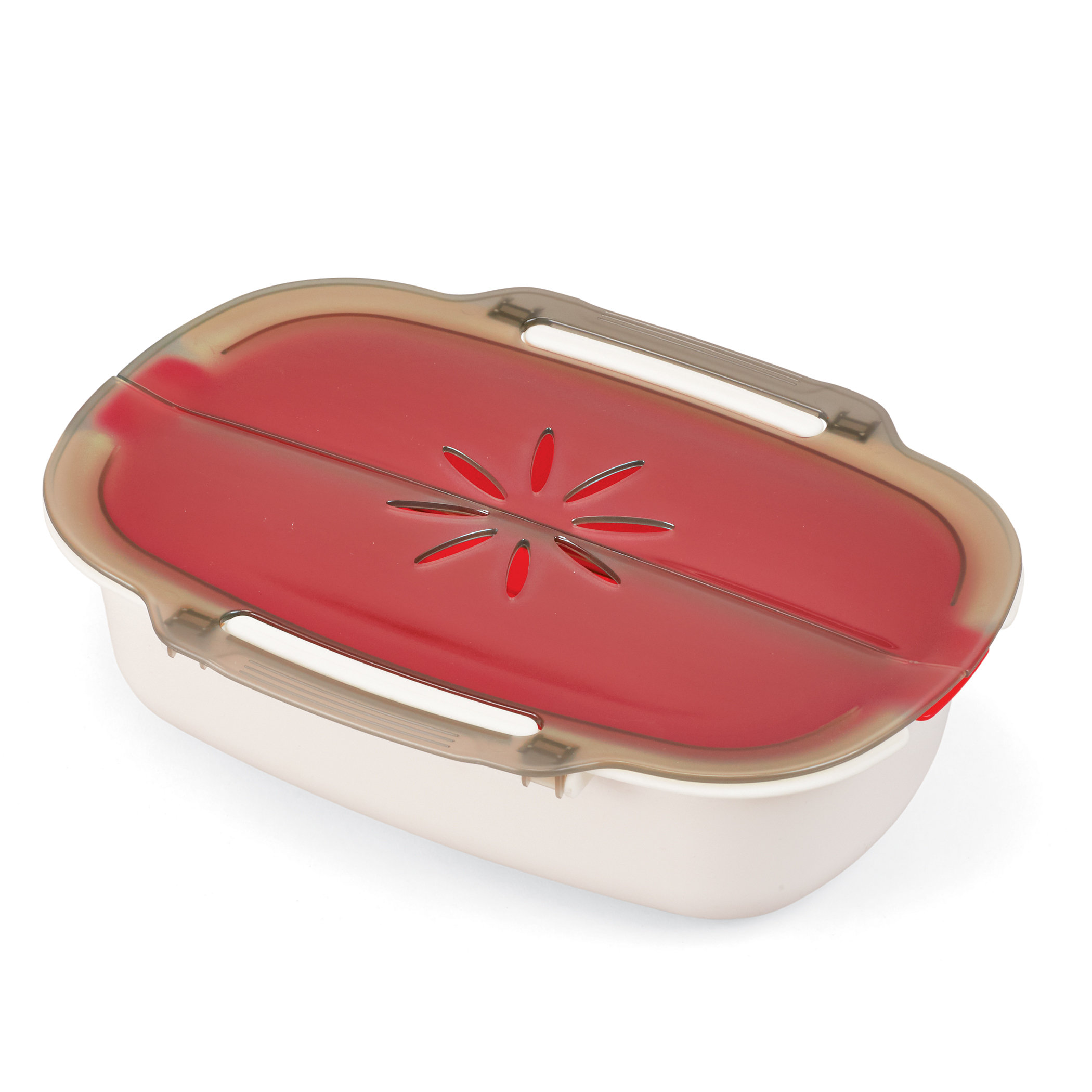 Winston Brands Microwave Steamer and Food Cooker with Removable Tray ...