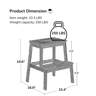 Red Barrel Studio® Saybrook Unfinished Solid Wood Accent Stool, Acacia ...