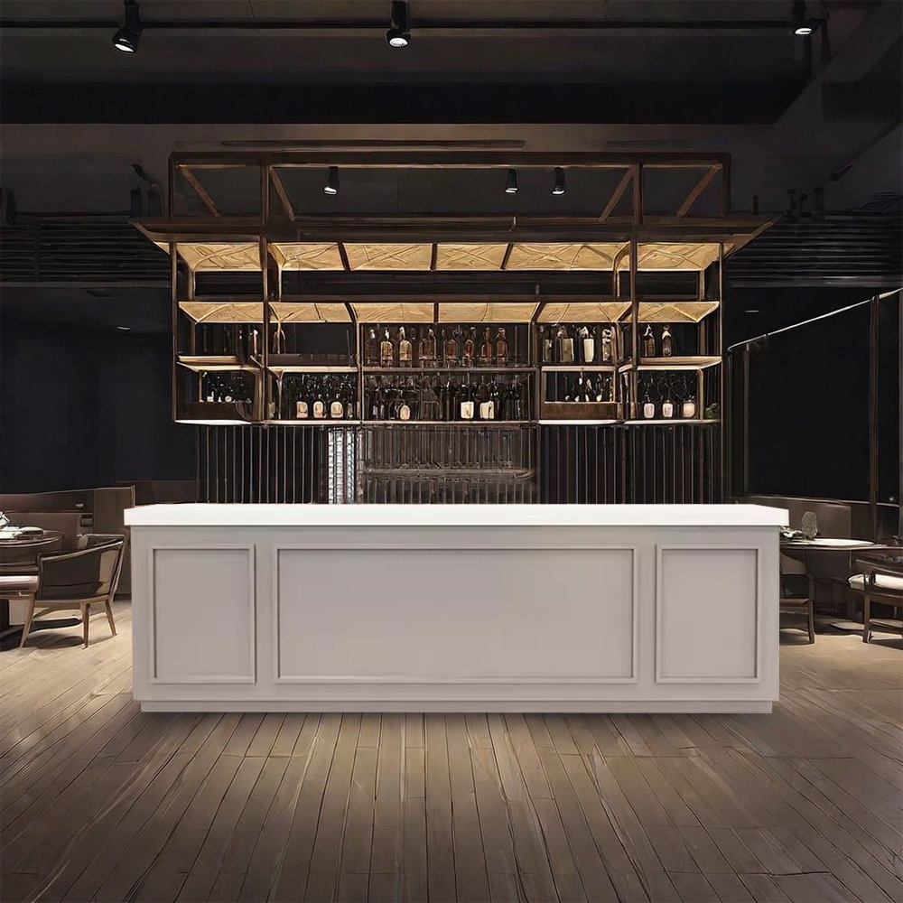 LKIWXAQ RECEPTION DESK Vintage bar counter for receiving customers ...