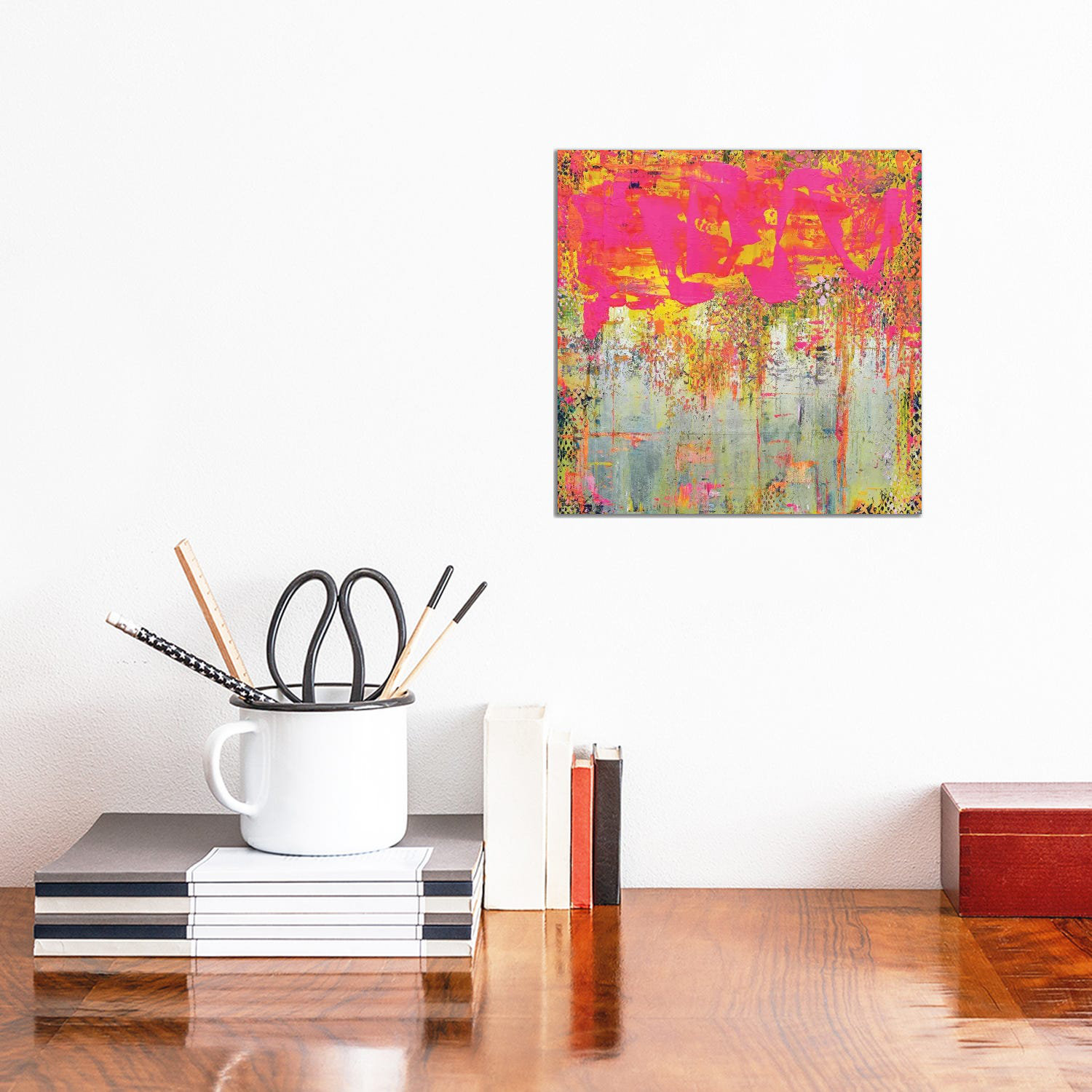 Ivy Bronx Back To Back - Print on Canvas | Wayfair.co.uk
