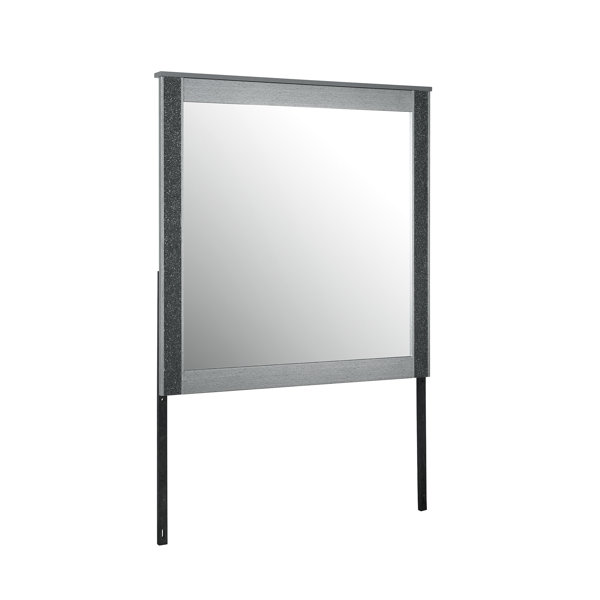 Global Furniture USA Logan Silver Mirror | Wayfair