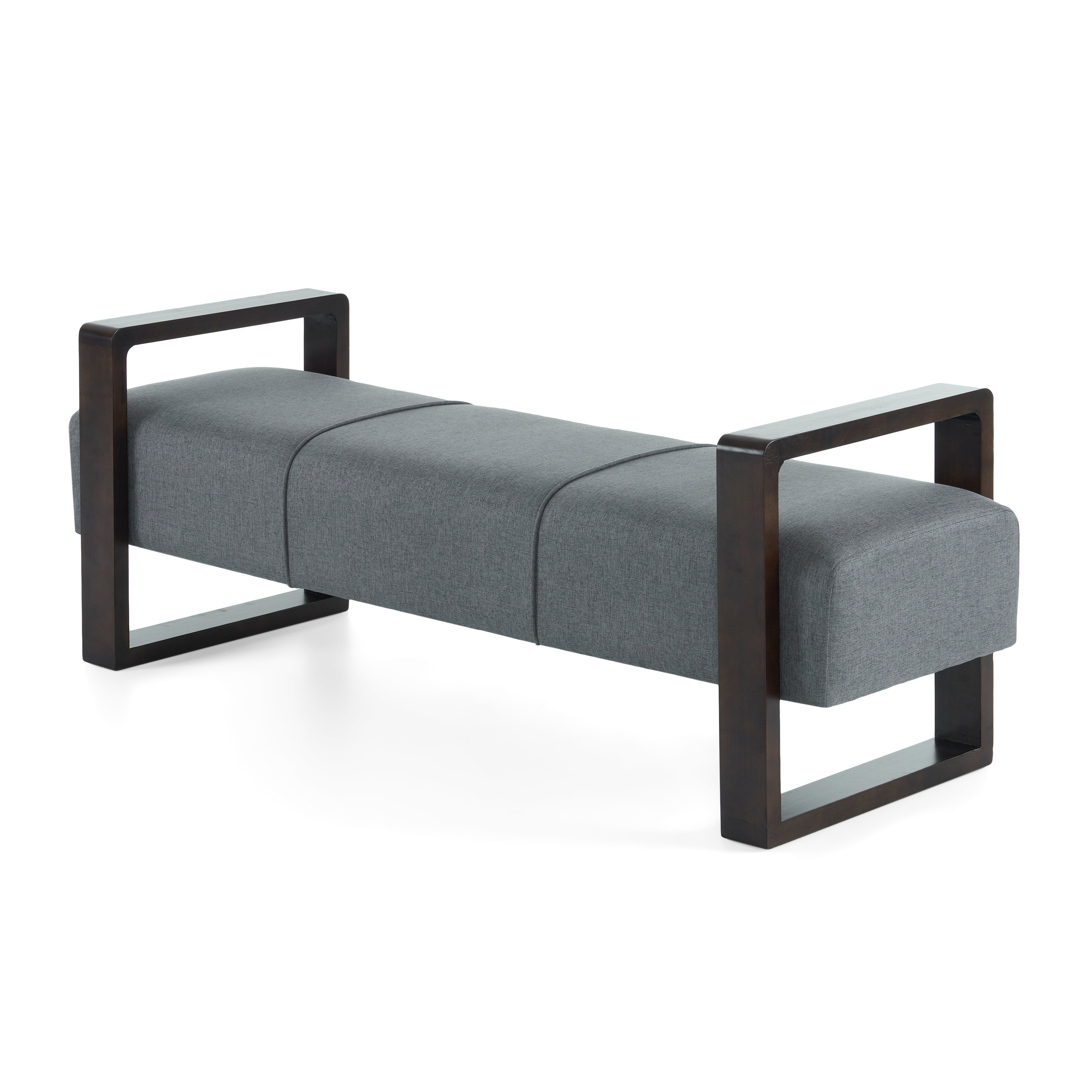 Ebern Designs Lessman Sleek Long-Shaped Bench | Wayfair