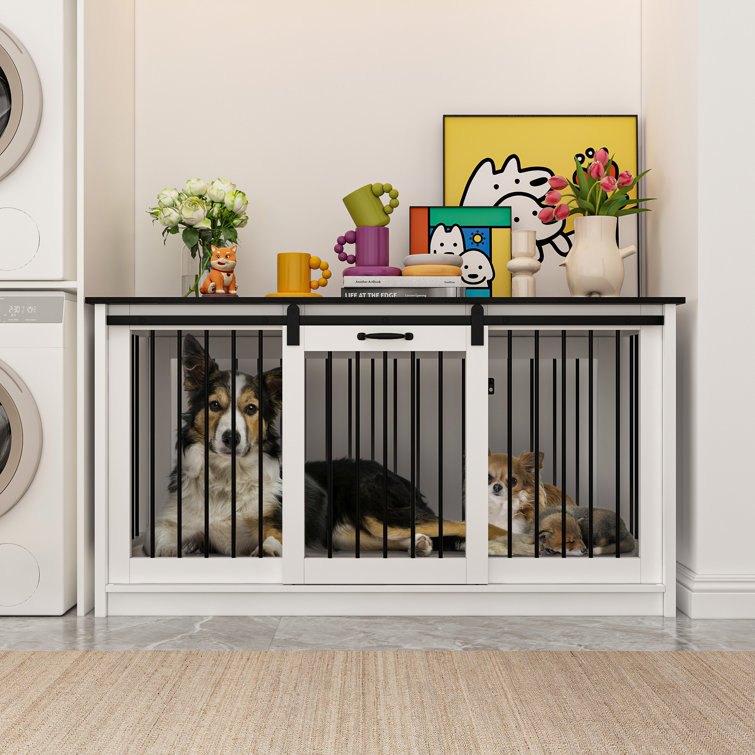 Tucker Murphy Pet™ Barn Door Dog Crate With Lock & Reviews - Wayfair Canada
