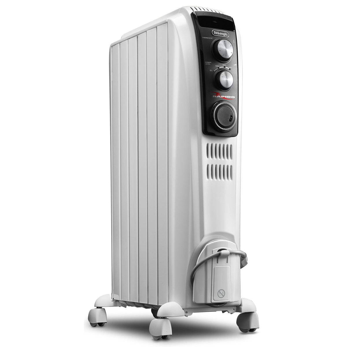 De'Longhi Dragon Oil Filled Radiator Heater, 1500W Electric Space ...