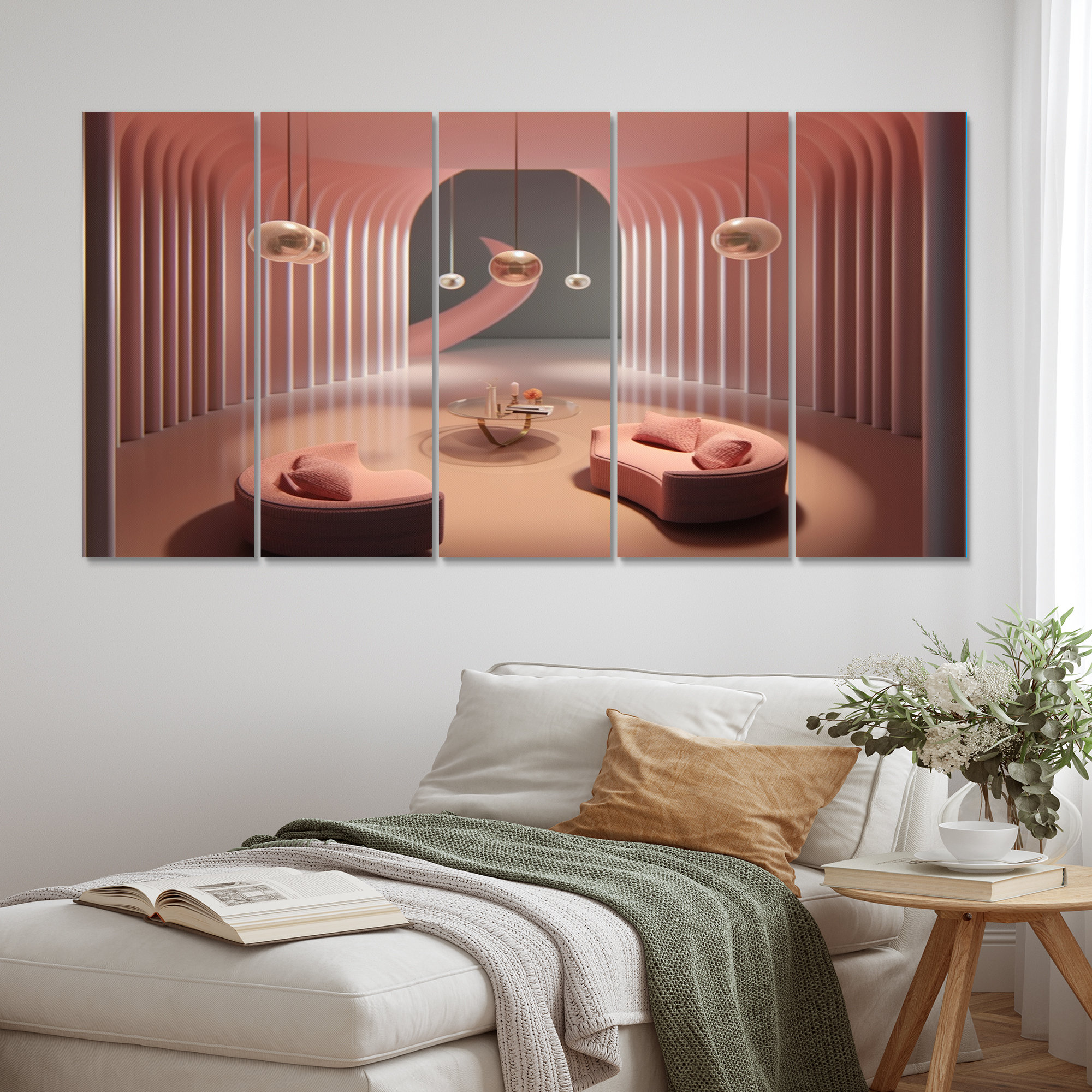 Ivy Bronx Architecture Of The Future Pink IV - Futuristic Architecture ...