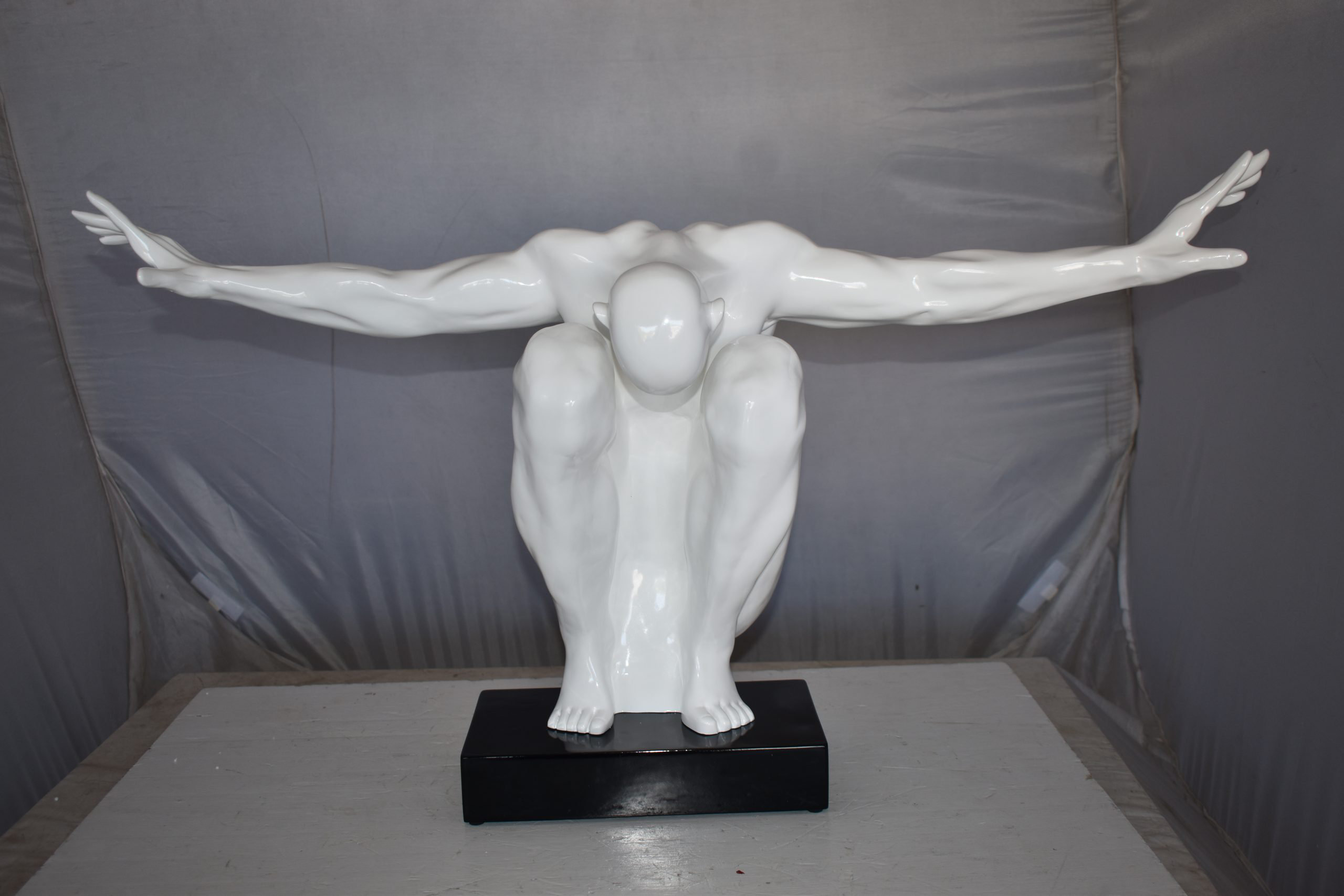 Arlmont & Co. Body Builder Statue | Wayfair