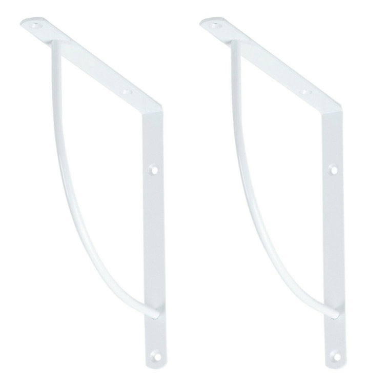 Symple Stuff Iyla Shelf Boards Duraline Sundial Brass Bracket | Wayfair ...