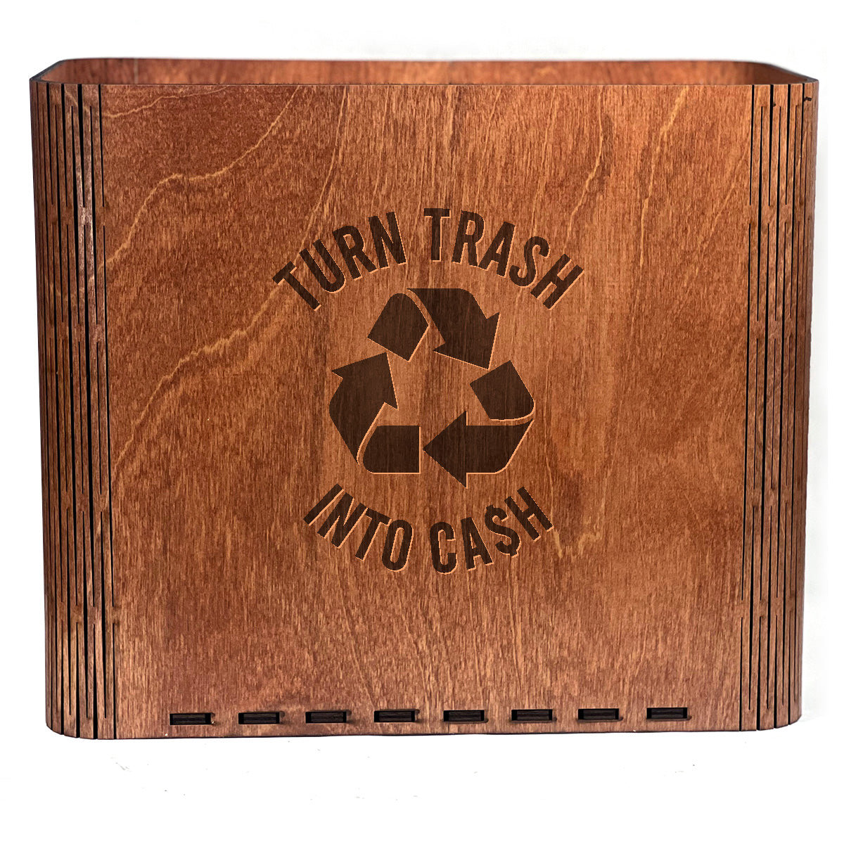 Purelite Slim Trash Can - "Turn Trash into Cash" Recycling Bin | Wayfair