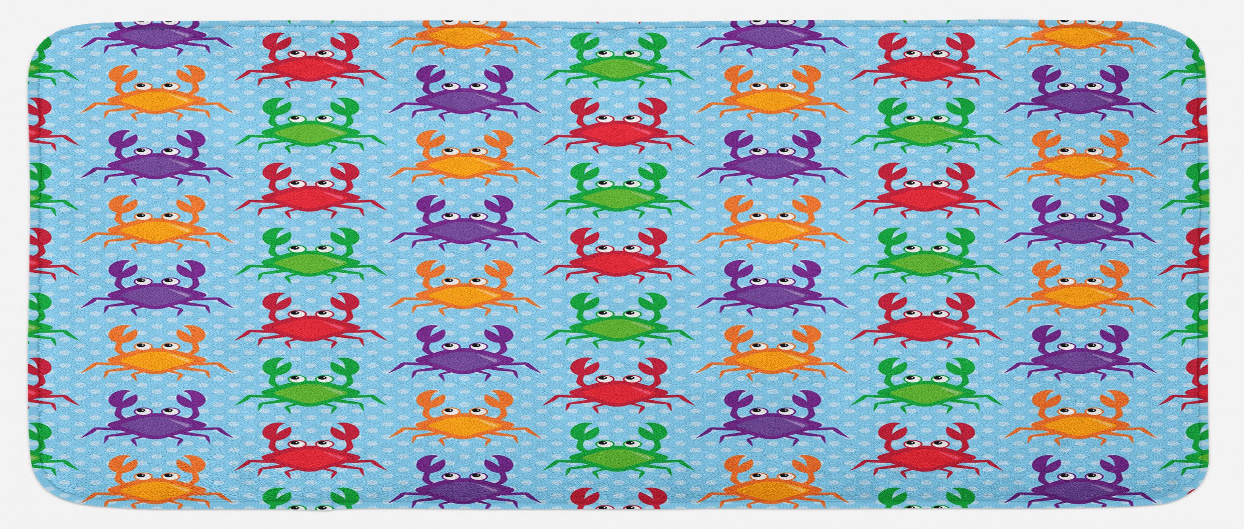 East Urban Home Crabs Kitchen Mat | Wayfair