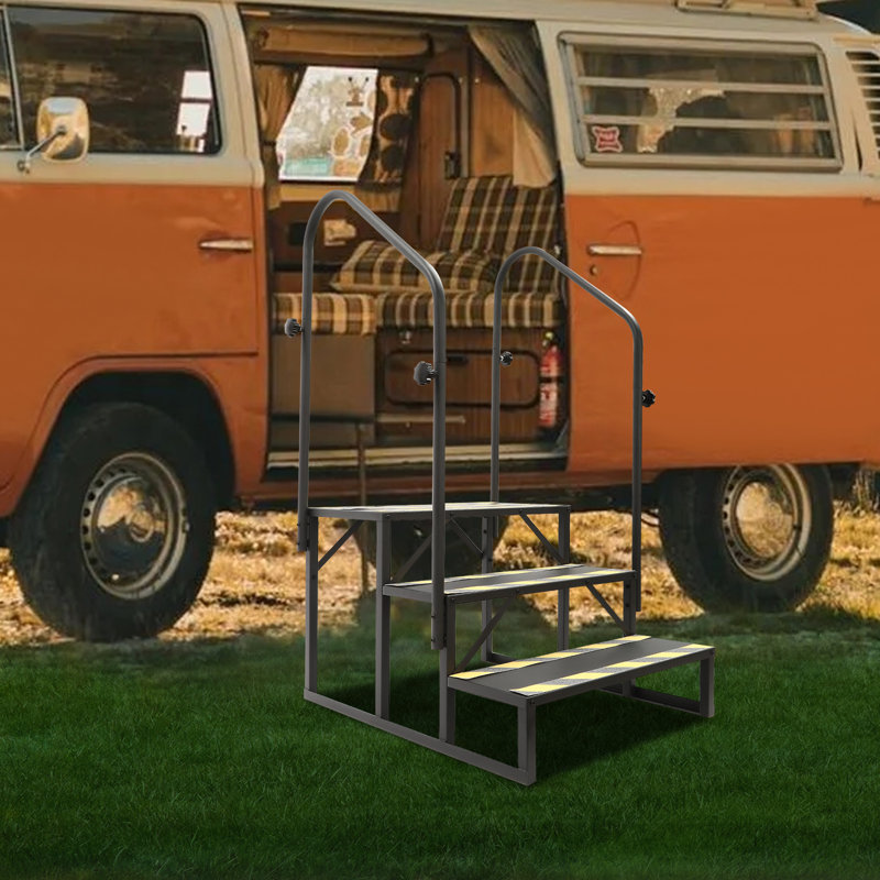 WFX Utility™ 3 - Step Steel Small Step Ladder | Wayfair