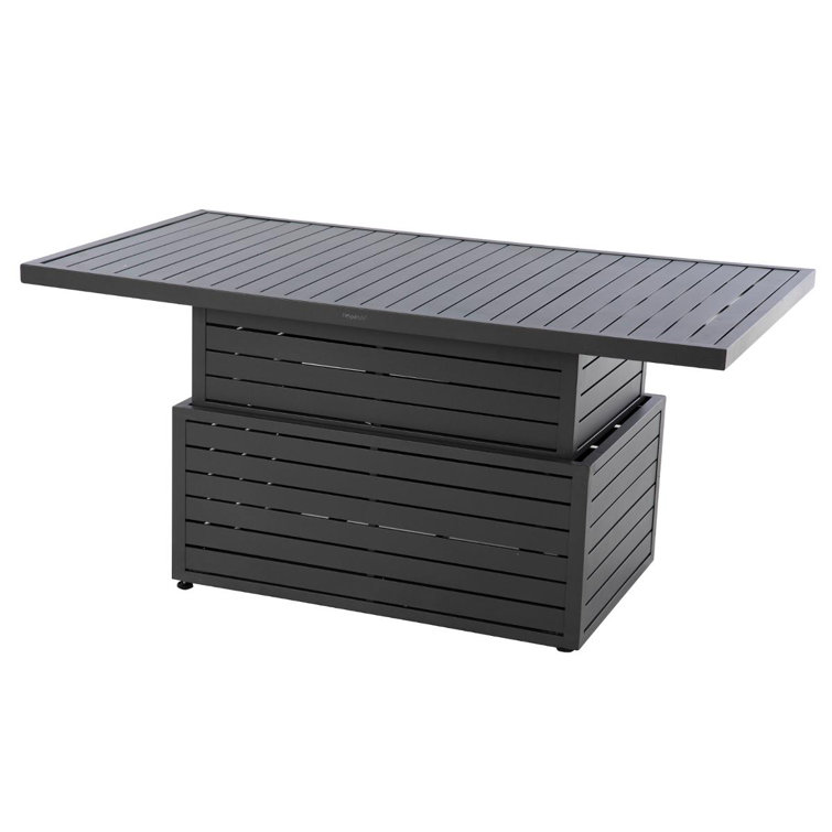 Dakota Fields Yanis Graphite Dining Table | Wayfair.co.uk