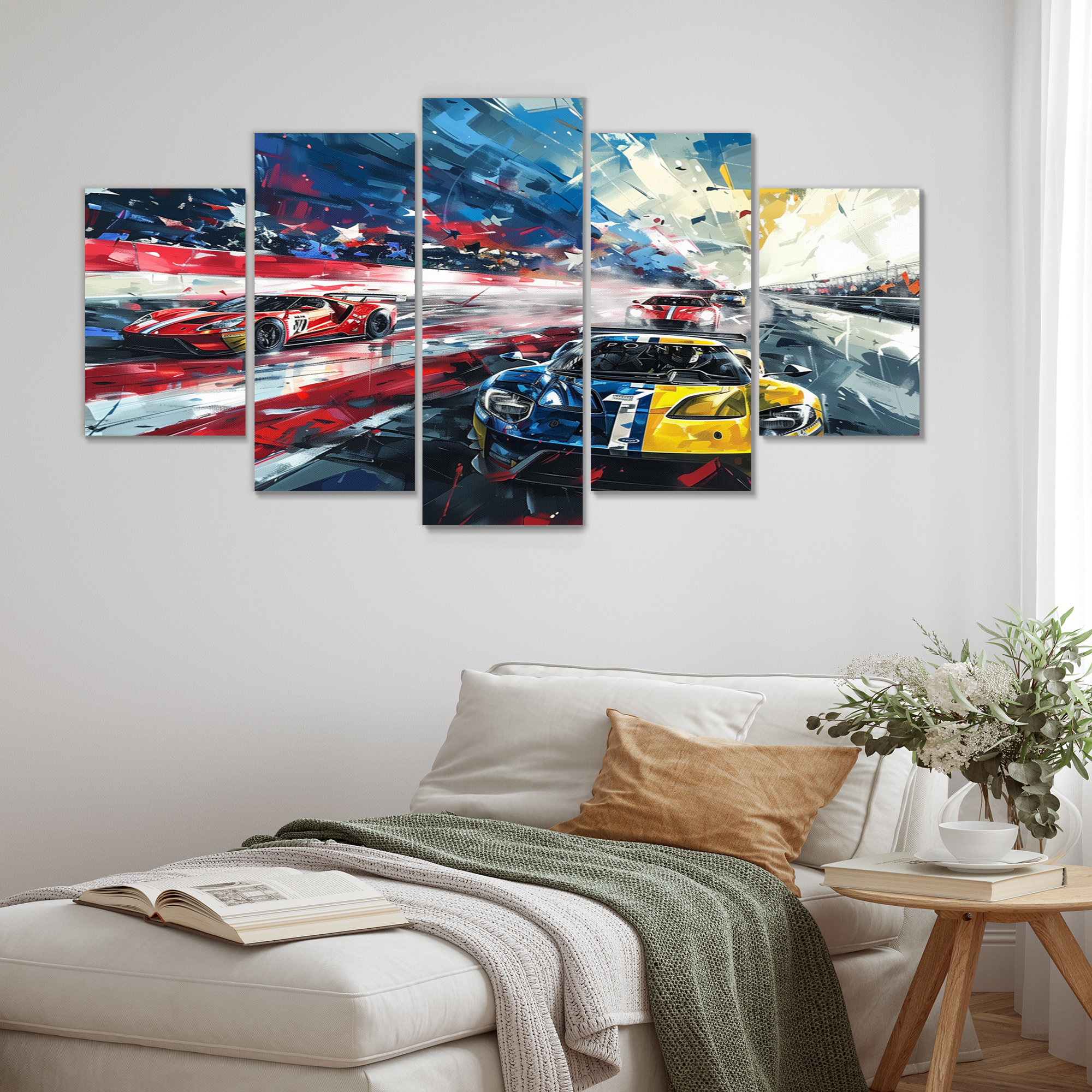 Williston Forge American Sports Car At The Race Track III - Race Tracks ...