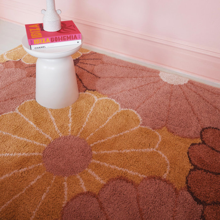 Balta Lily Kids Flower Shag Area Rug & Reviews | Wayfair