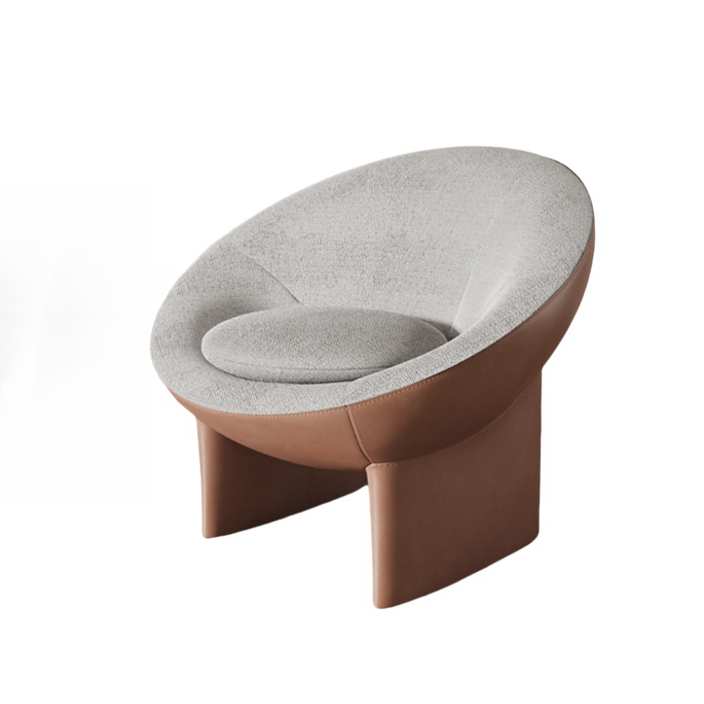 Lifton Chaise simple moderne et créative de 39,37 po de largeur ...