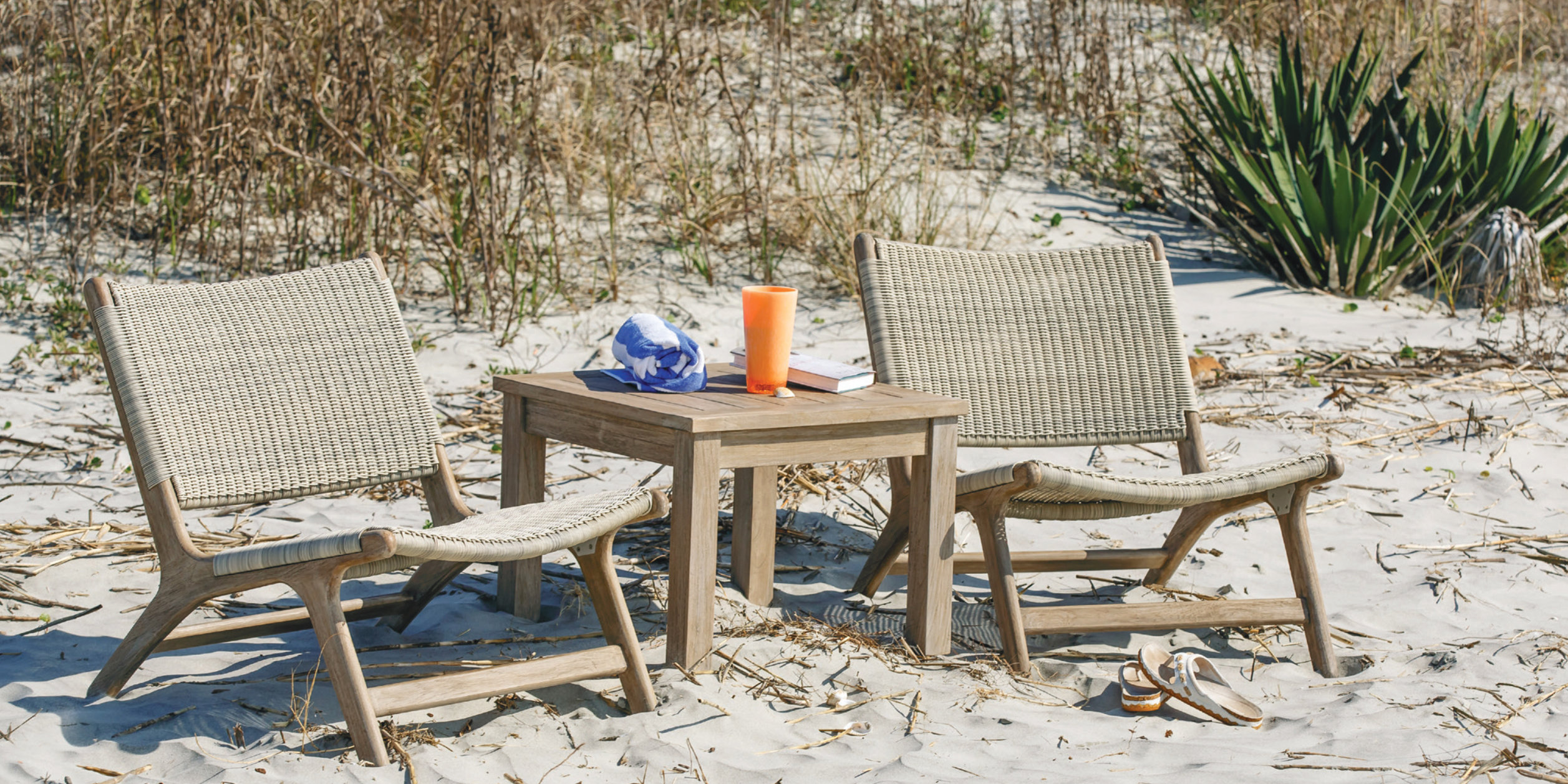 CO9 Design Outdoor Teak Lounge Chair | Perigold