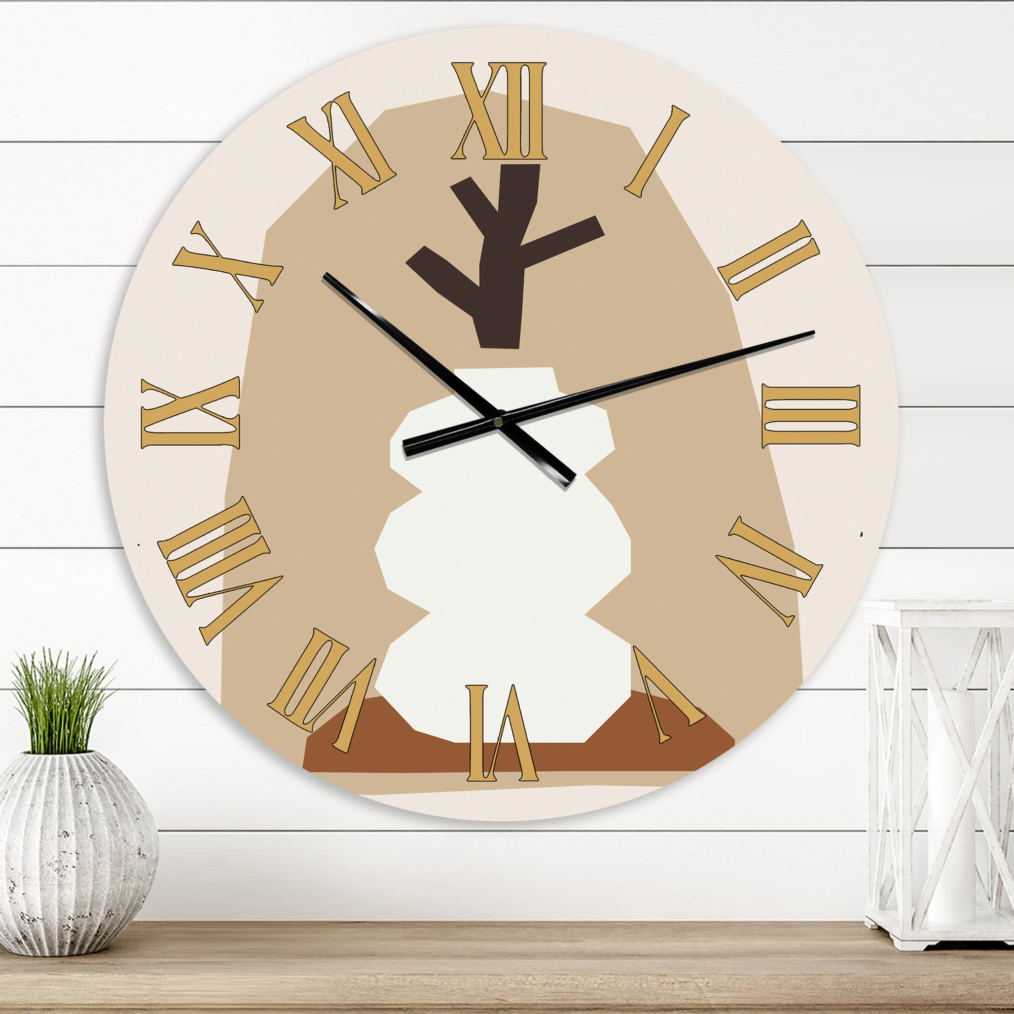 East Urban Home Oversized Minimal Elementary Organic and Geometric ...