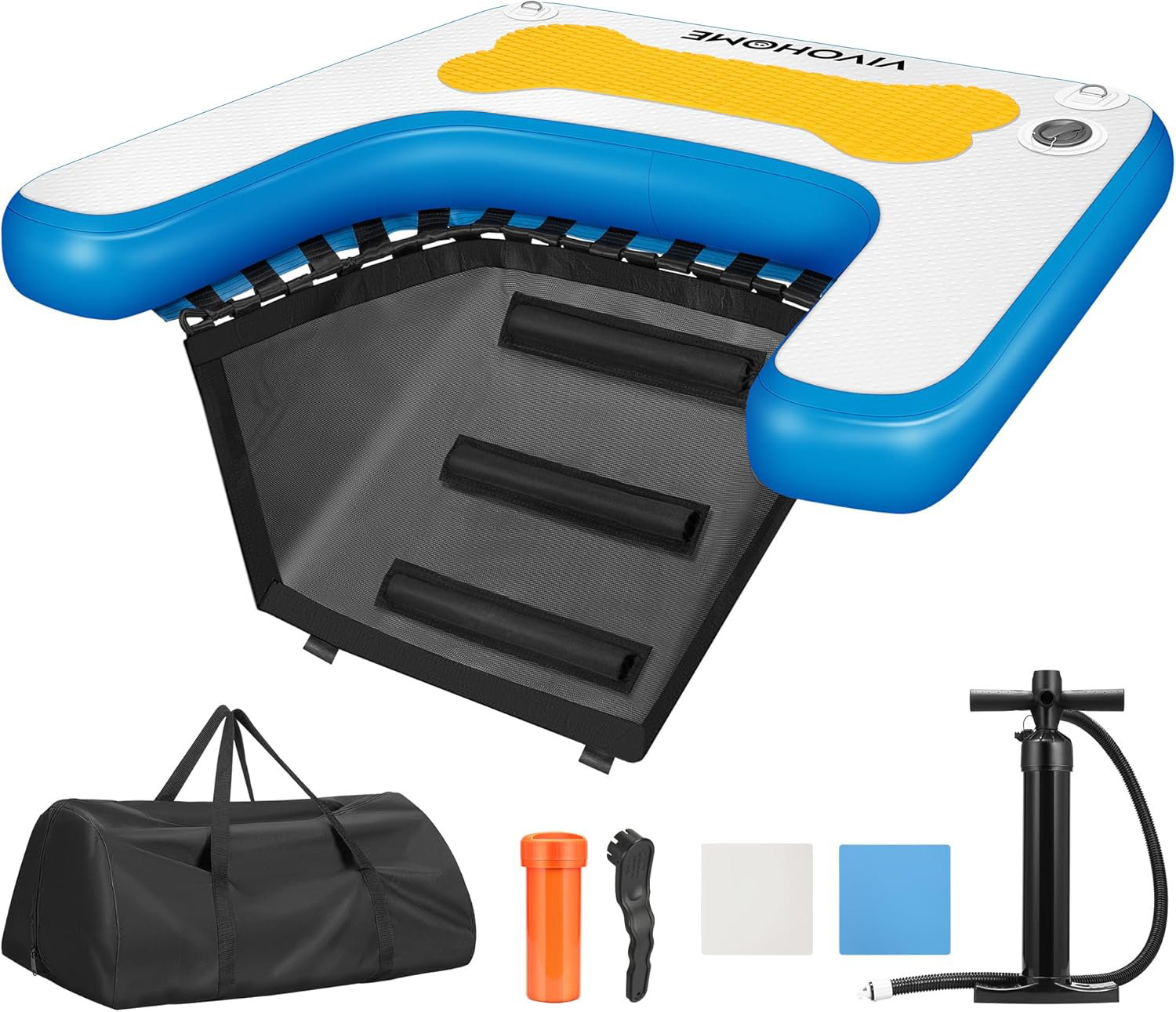 Tucker Murphy Pet™ Inflatable Dog Boat Ramp Float with Non-Slip Pad ...