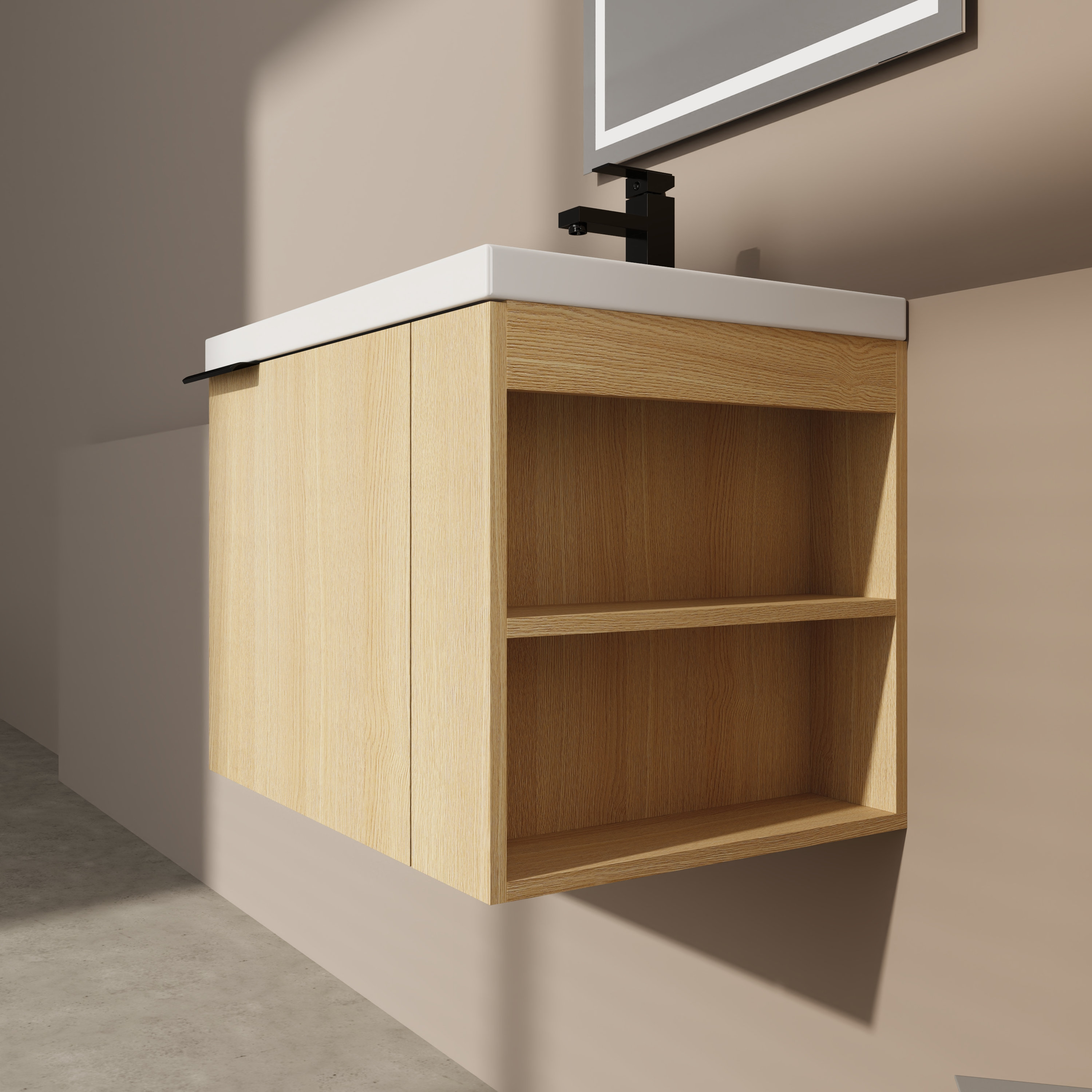 Hokku Designs 24 "Bathroom Vanity Sink Combo for big Space,Modern ...