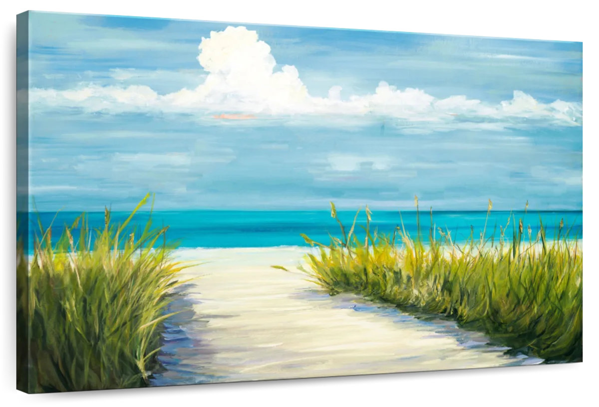 Dovecove Calming Beach Scene | Wayfair