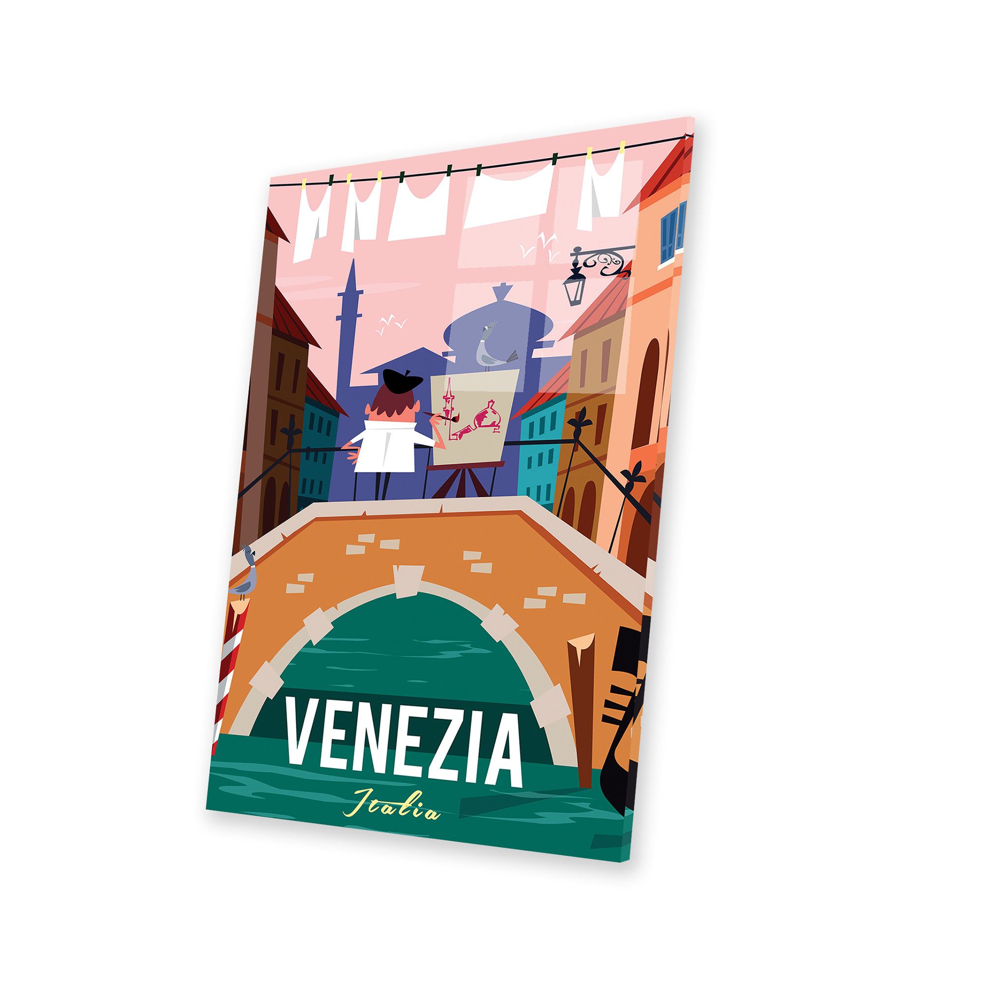 Ebern Designs Venezia Italia Print On Acrylic Glass - Wayfair Canada