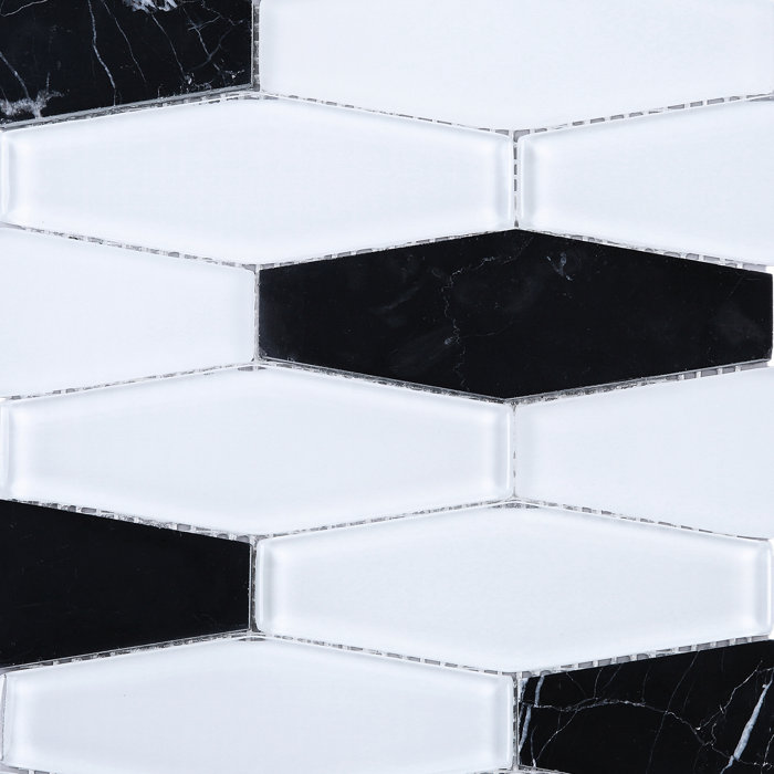 Supreme Tile Fusion 2" x 6" Mosaic Wall Tile & Reviews | Wayfair