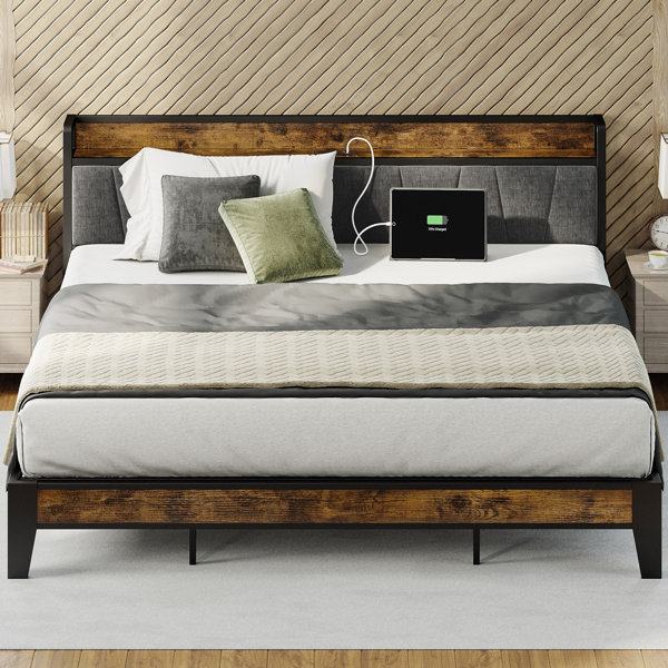 17 Stories Tharsiga 39'' Bed Frame & Reviews | Wayfair