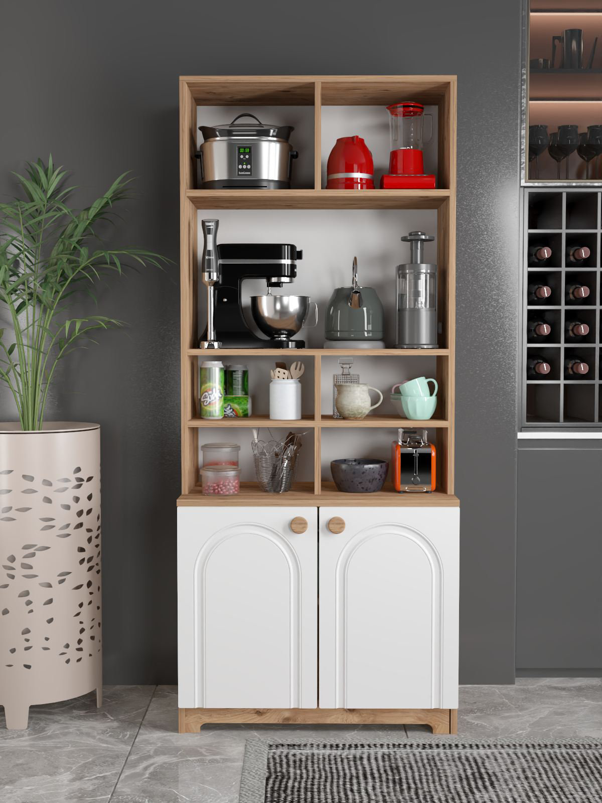 Ebern Designs Multi Purpose Cabinet - Wayfair Canada