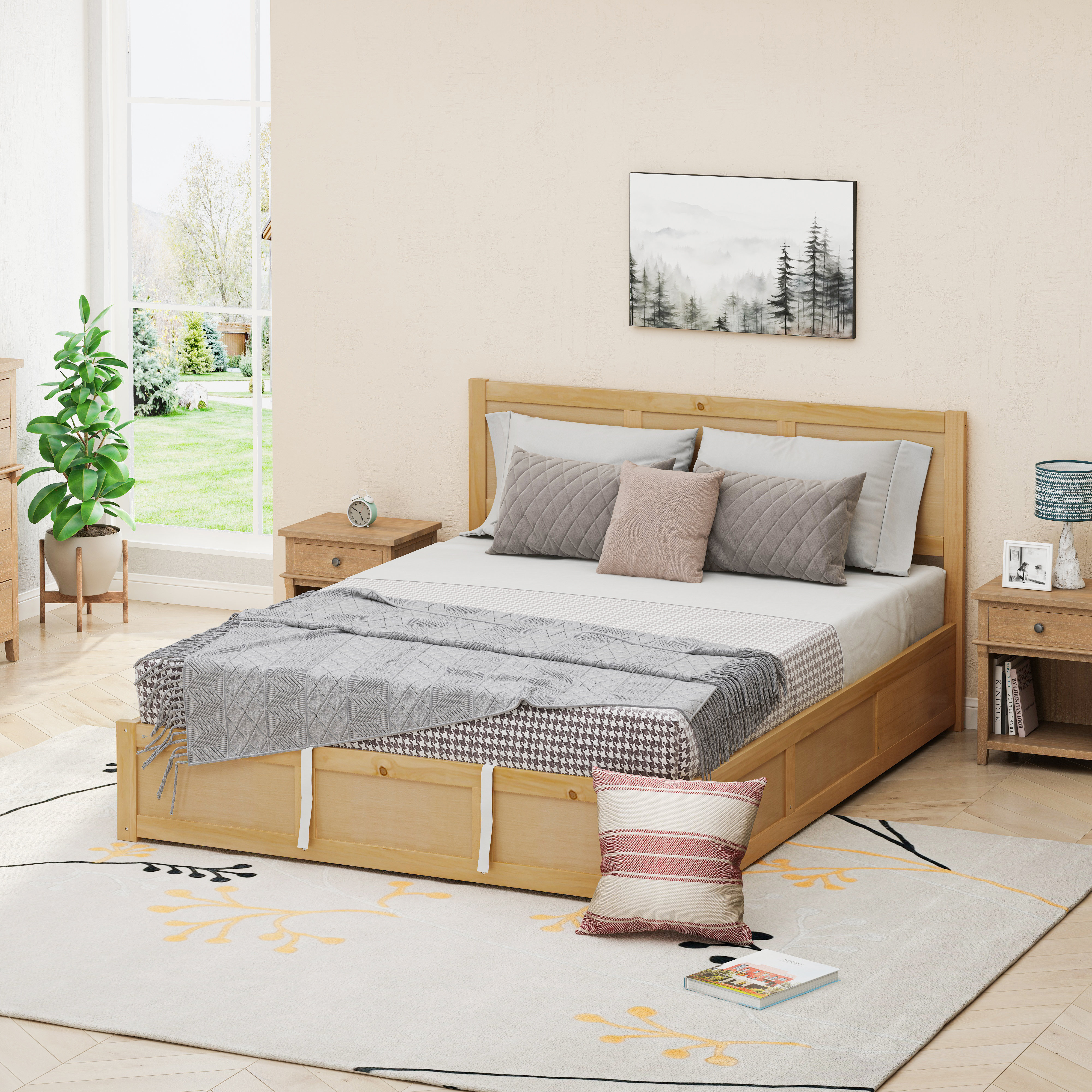 Red Barrel Studio® Dorchen Platform Bed | Wayfair