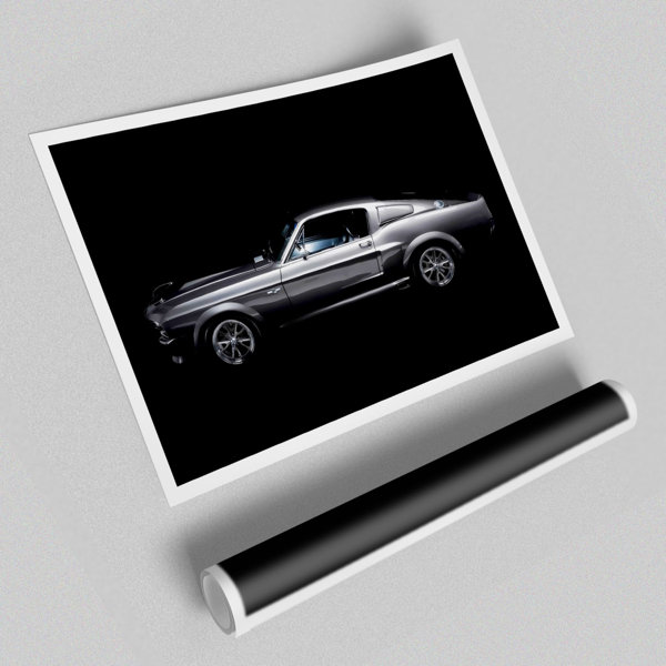 East Urban Home Mustang Fastback Side Profile Transport - No Frame ...